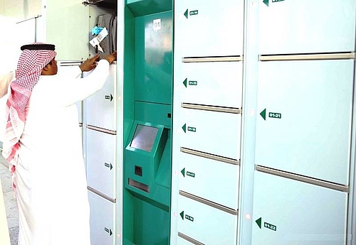 Electronic left-luggage locker systems in Mekkah, Saudi-Arabia ...